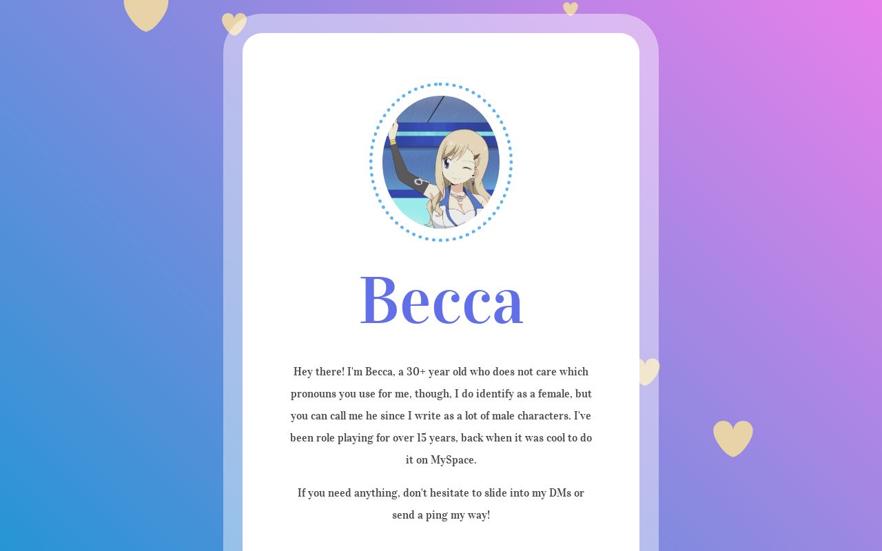 Becca introduction